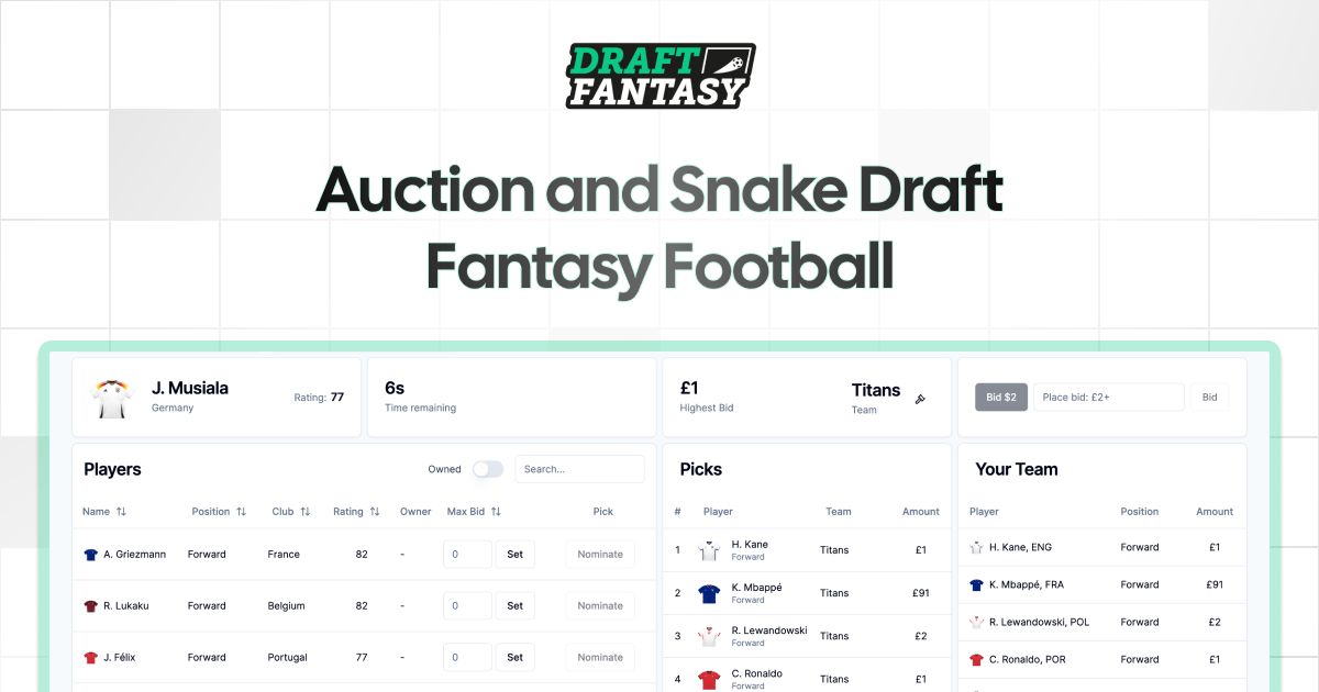 Draft Fantasy - MLS 2026